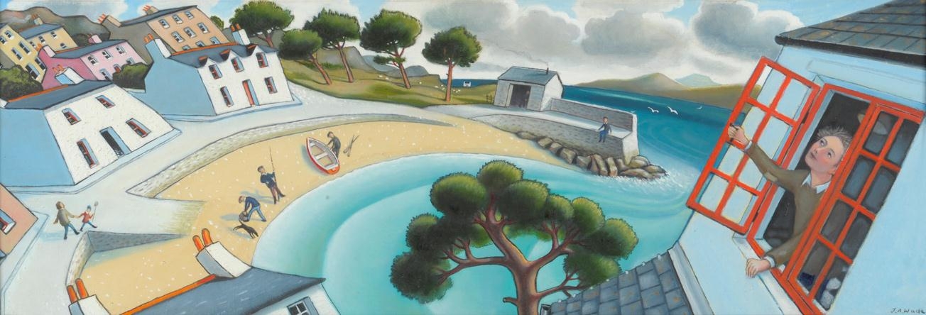 Jonathan Armigel Wade | Weekend at Gull Cottage | MutualArt