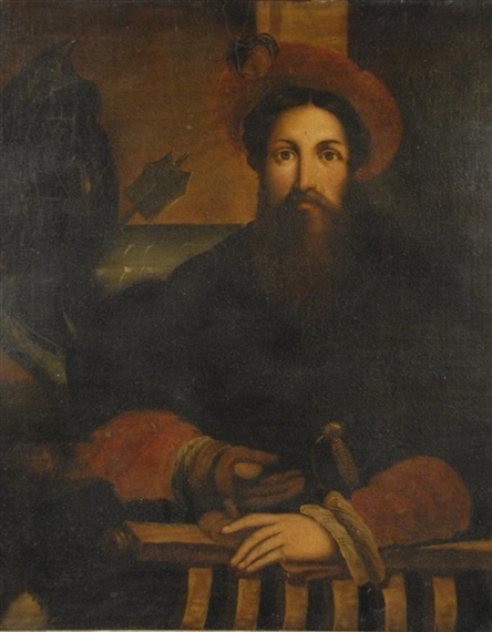 Spanish School, 18th Century | Portrait Of An Explorer | MutualArt