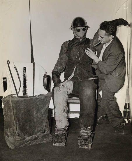 Arthur Fellig | Self-portrait with Mugger's Costume (Circa 1940 ...