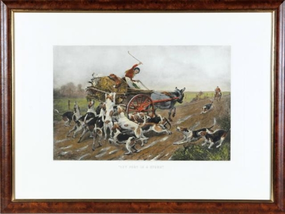 Alfred William Strutt | THREE WORKS: ANY PORT IN A STORM; THE RUN OF ...