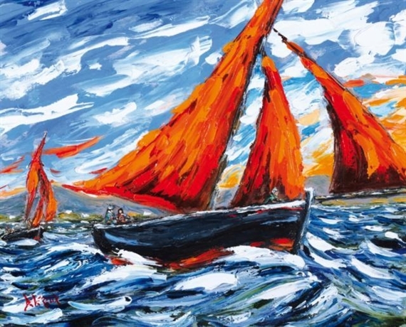 Robert Devereux | ROUND STONE REGATTA | MutualArt