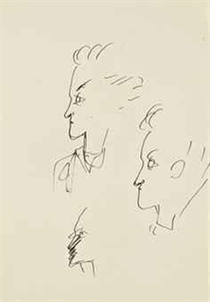 Cocteau Jean | Portrait de Jean Desbordes | MutualArt