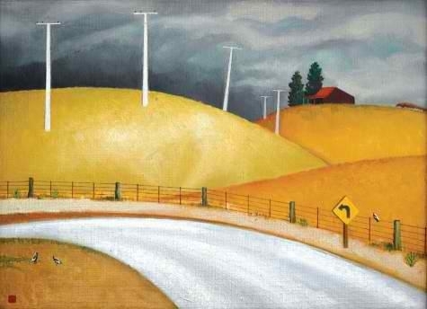 Leo Bensemann | Canterbury Landscape (1944) | MutualArt