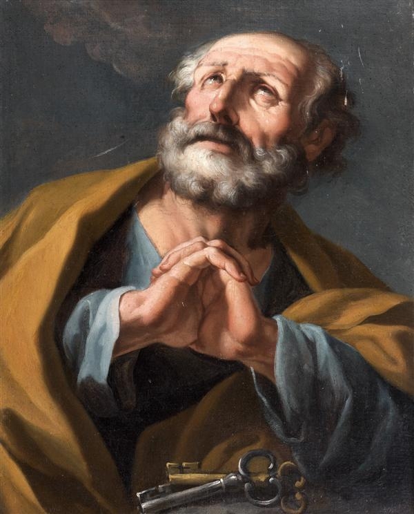 Giuseppe Antonio Petrini | Saint Pierre repentant | MutualArt