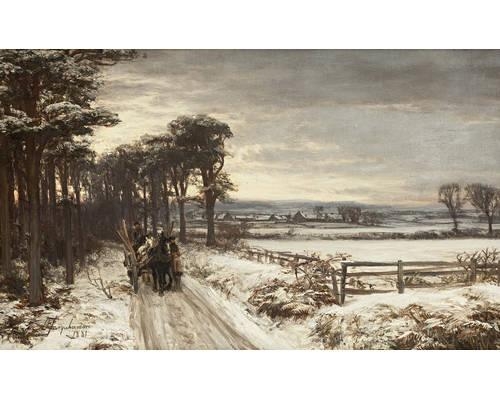 David Farquharson | Winter near Dumfries | MutualArt