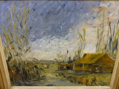 Richard Dimmock | Bamboo Huts Manipur (1969) | MutualArt