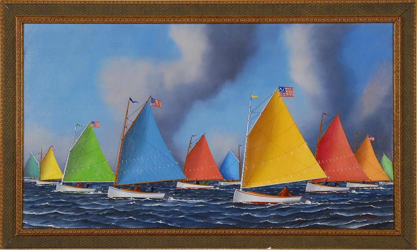 Jerome Howes | The Rainbow Fleet | MutualArt