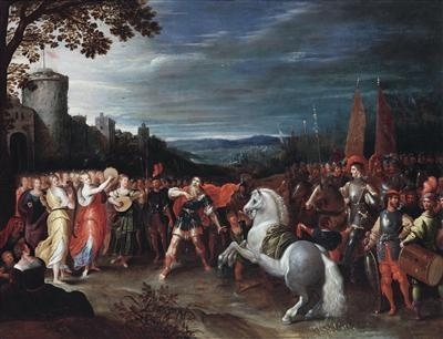 Pieter Lisaert IV | Jephthah and his Daughter | MutualArt