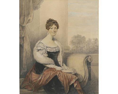 Henry Edridge | Portrait of a Lady (1816) | MutualArt