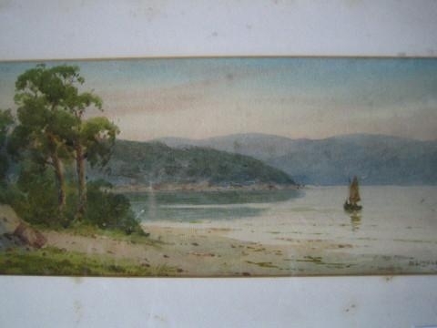 William Lindley | 2 Works : Lake Landscapes | MutualArt