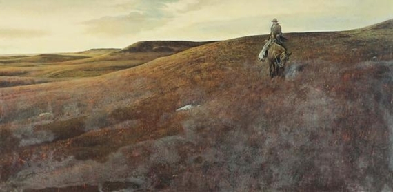 Robert E. McGinnis | West of Dodge (1982) | MutualArt