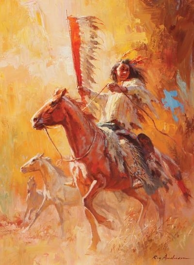 Roy Andersen | Proud of His Ponies | MutualArt