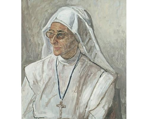 Carel Weight | Portrait of a Belgian Nun | MutualArt