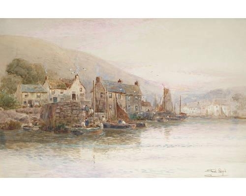 Walter Stuart Lloyd | Polperro, Cornwall | MutualArt