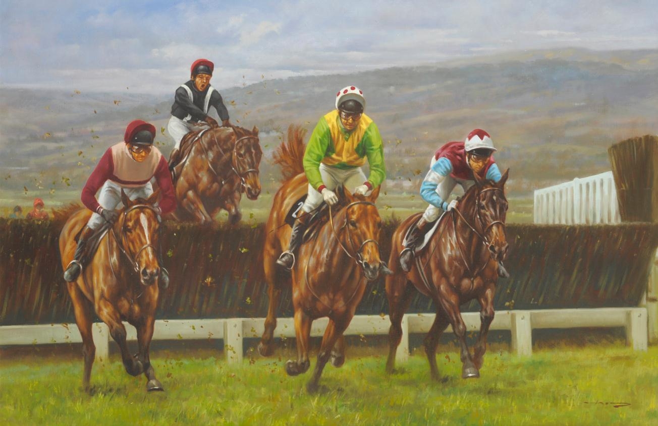Graham Ison | The Cheltenham Gold Cup 17th March 1983 | MutualArt