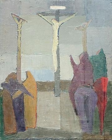Wolf Reuther | The crucifixion | MutualArt