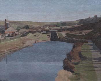 Russell Howarth | Canal at Diggle, Saddleworth | MutualArt