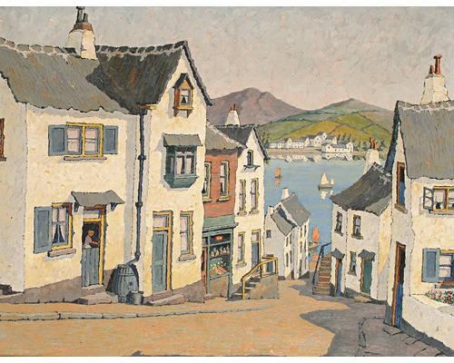 James P. Power | Looe Village, Cornwall | MutualArt