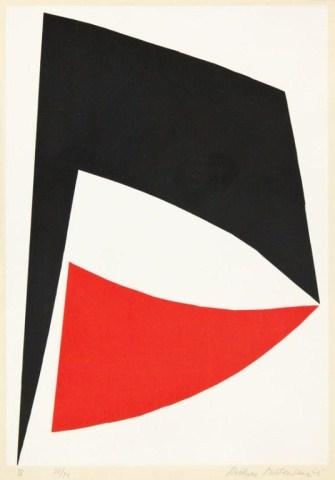 Richard Mortensen | 2 Works: Abstract Compositions | MutualArt