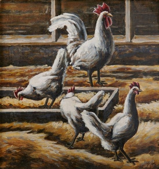 Aaron Gunn Pyle | Chickens | MutualArt