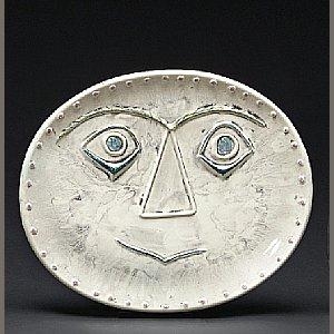 Pablo Picasso | Geometric face (1956) | MutualArt