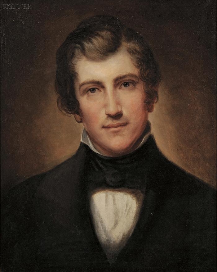 Rembrandt Peale | First Sketch, Portrait of Charles Harmer | MutualArt