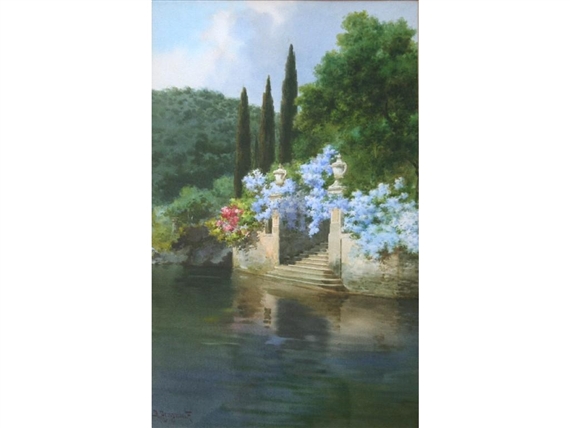 Alberto Prosdocimi | A waterfront garden | MutualArt