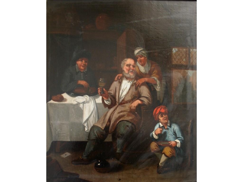 Johannes Lingelbach | A family in an interior | MutualArt