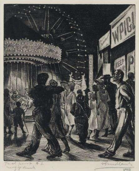 Isac Friedlander | Merry-Go-Round (1932) | MutualArt