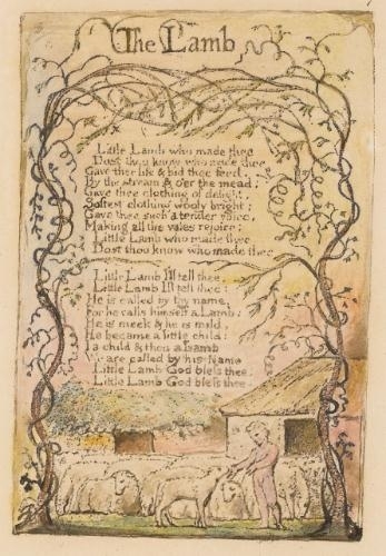 William Blake | The Lamb (1800 - 1803) | MutualArt
