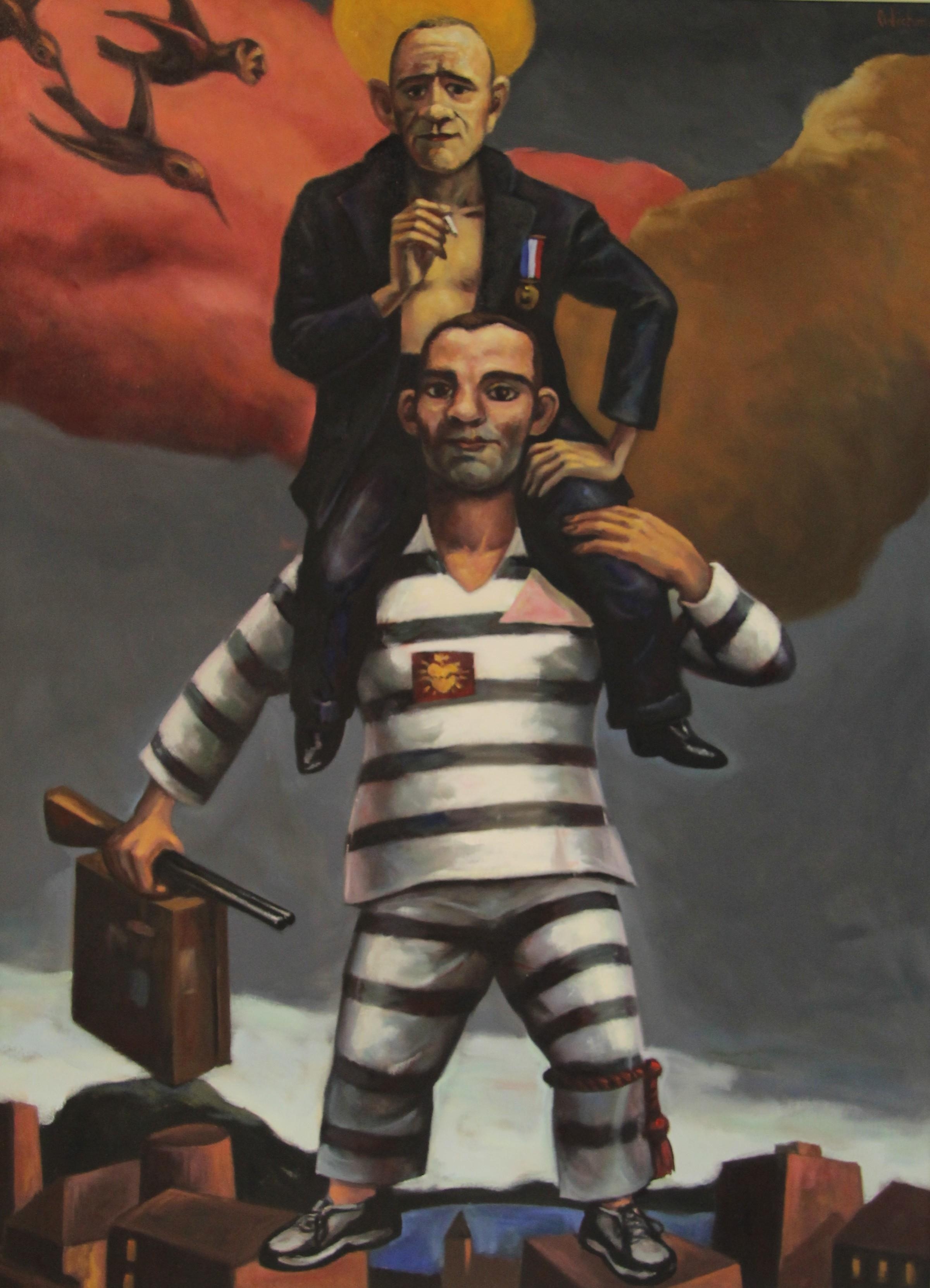 Peter Wichman | Saint Genet and the Ex Boyfirend | MutualArt