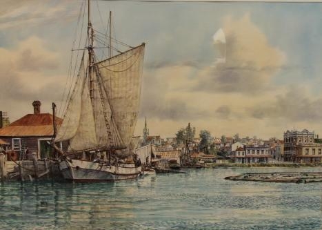 Roger Morris | Auckland Waterfront | MutualArt