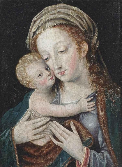Joos Van Cleve | The Virgin and Child | MutualArt