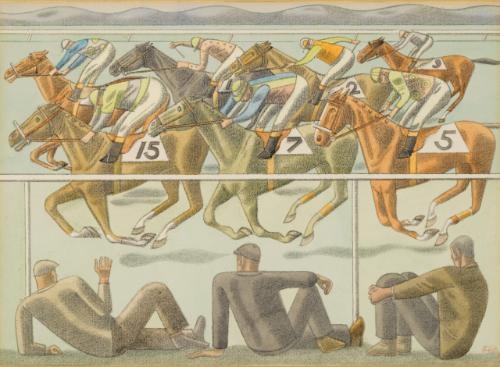 William Roberts | The Chess Players (1929 - 1930) | MutualArt