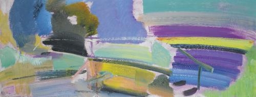 Ivon Hitchens | Terwick Mill no.14, Waterfall (1945) | MutualArt