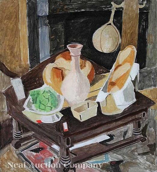 Myron Lechay | Table Top Still Life (1931) | MutualArt