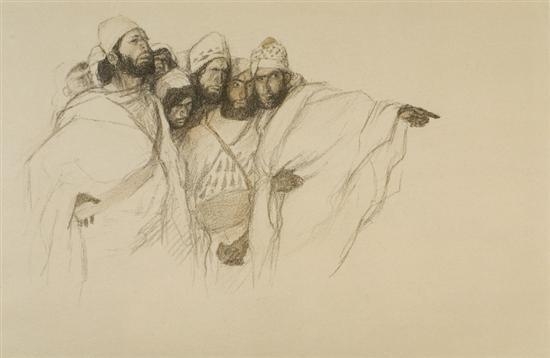 Abel Pann | Pentateuch - The Five Books of Moses, 29 of 47 colour ...