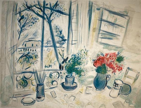 Marc Chagall | Still life in interior | MutualArt
