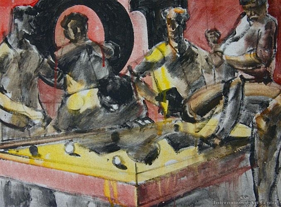 Garth Tapper | Lion Red (1988) | MutualArt