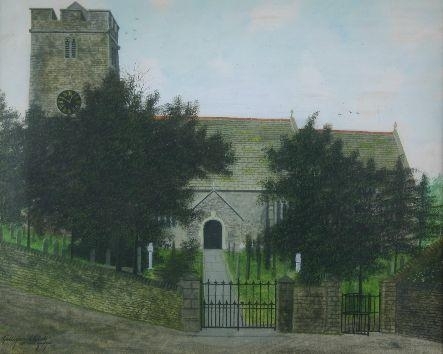 Obediah Hodges | Gelligaer Church and Ye Olde Bedwellty Church | MutualArt