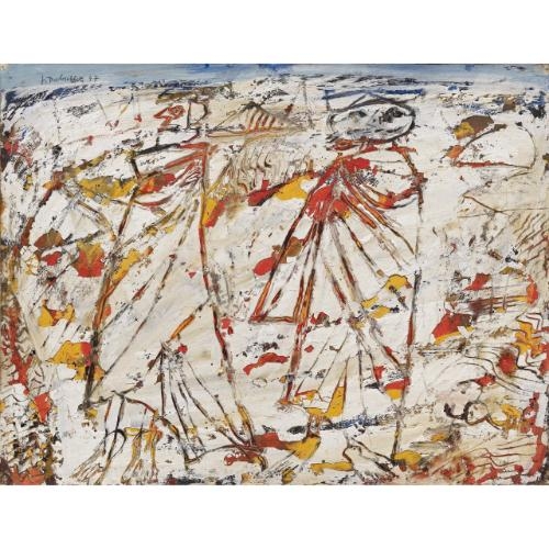 Jean Dubuffet | Deux Bédouins Au désert | MutualArt