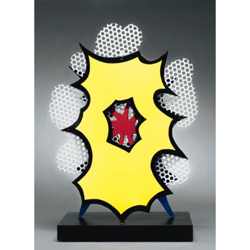 Roy Lichtenstein | Standing Explosion (Red) (1966) | MutualArt