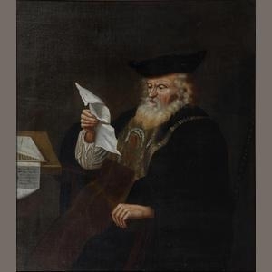 Rembrandt van Rijn | Portrait of a rabbi | MutualArt