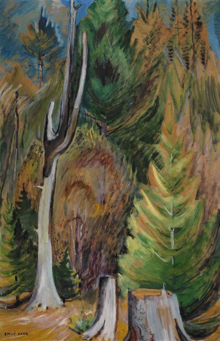Emily Carr | Arbutus Trees (Circa 1933) | MutualArt