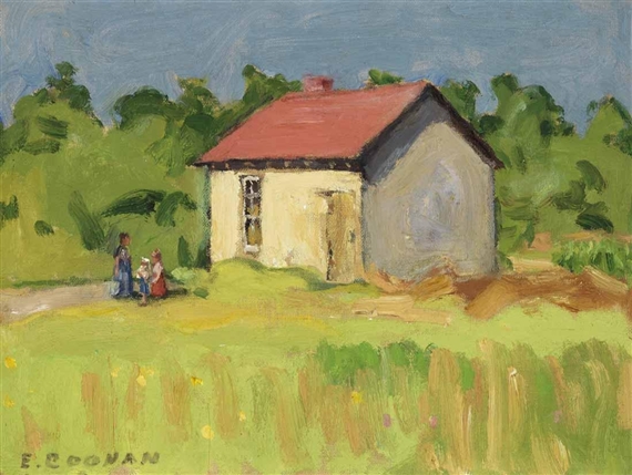 Emily Coonan | Landscape with House | MutualArt
