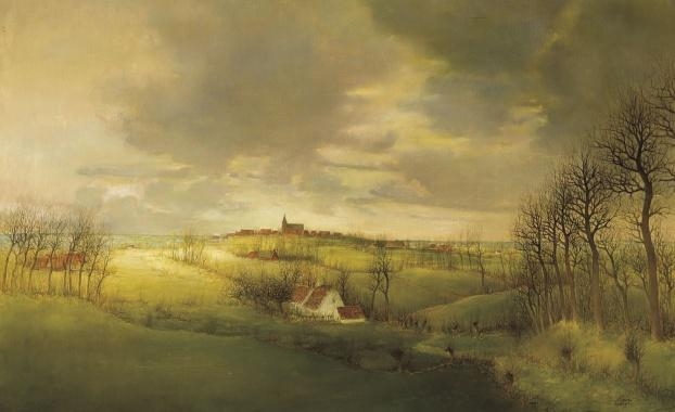 Leo Piron | LANDSCHAP IN DE VLAAMSE ARDENNEN | MutualArt