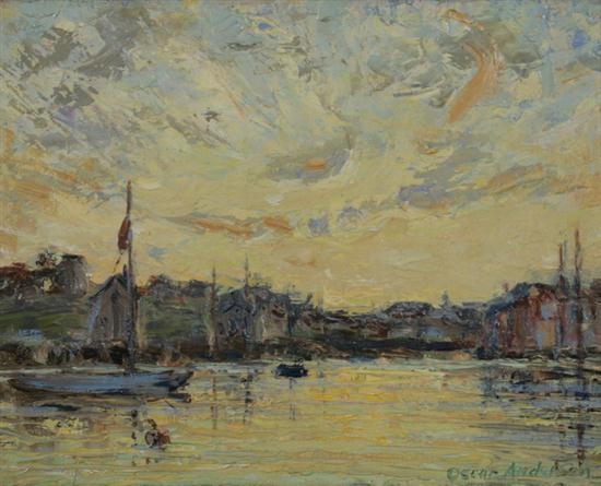 Oscar Anderson | CLOSE OF DAY | MutualArt