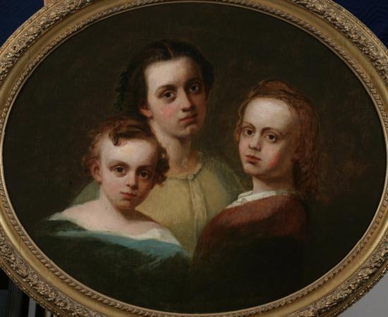 Thomas Hicks | FAMILY PORTRAIT (1851) | MutualArt