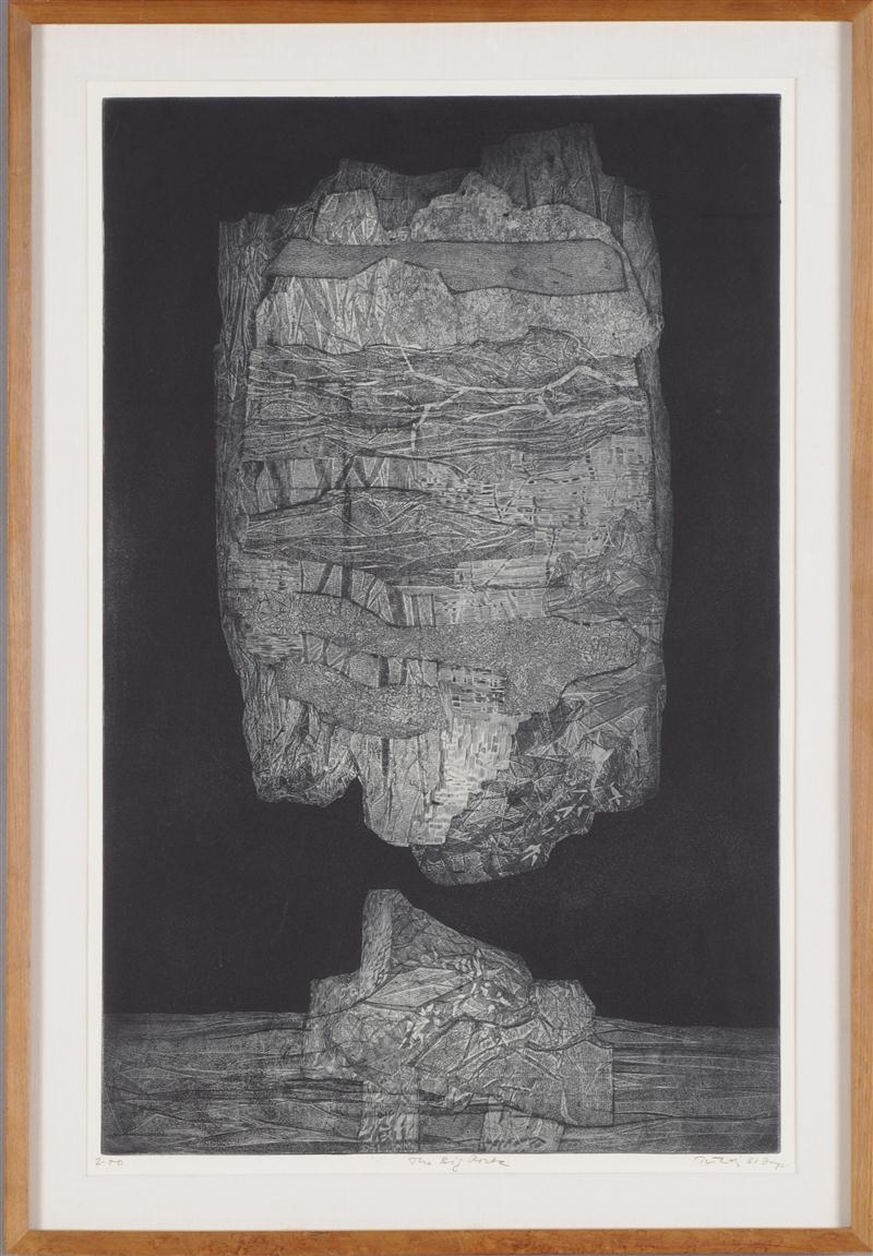 Gabor Peterdi | THE BIG ROCK | MutualArt