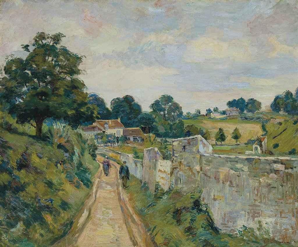 Armand Guillaumin | PAYSAGE DE L'ÎLE DE FRANCE (1888) | MutualArt